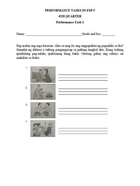 Performance Task No 1 Pdf