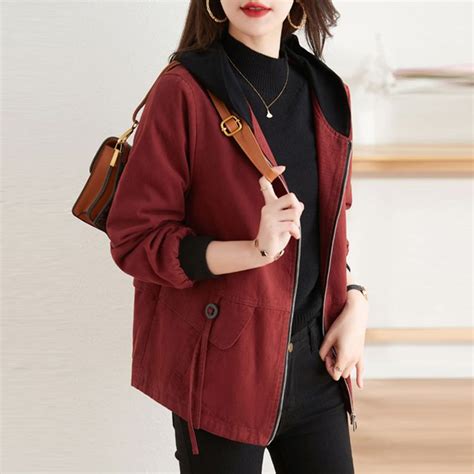 Купить Модная весенняя ветровка в европейском стиле с пальто с ...