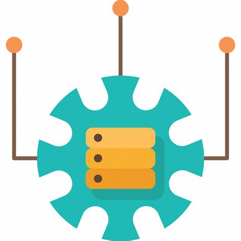 database algorithm processing control management icon download on