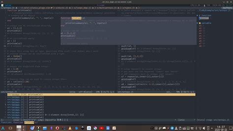 My Julia Setup For Vim With Ycm On Linux Tooling Julia Programming Language