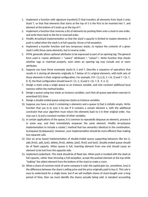 Stacks Queues Pdf Queue Abstract Data Type Software Engineering