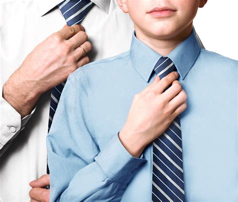 Navy And Grey Ctr Boys Tie Cardston Book Shop