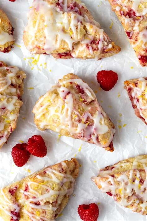 Raspberry Lemon Scones Fresh Apron