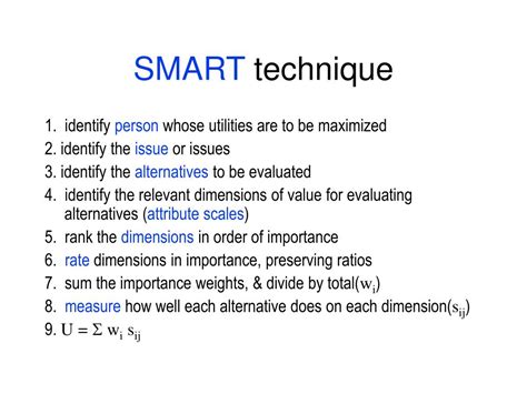 Ppt Multiattribute Utility Theory Powerpoint Presentation Free