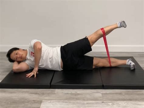 Side Lying Hip Abductions — Rehab Hero
