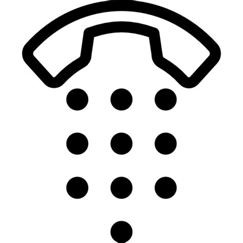 Dial Pad Those Icons Lineal Icon