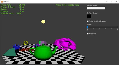 Github Neilpate3dengine Simple Software 3d Renderer Implemented In