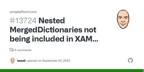 Nested Mergeddictionaries Not Being Included In Xaml Code Gen · Issue 13724 · Unoplatformuno