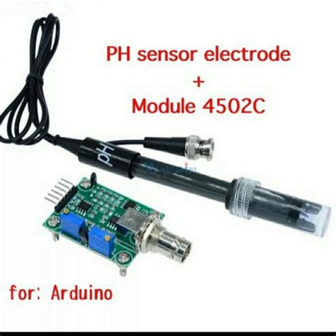 Jual Ph Sensor Module Untuk Arduino Ph 4502c Shopee Indonesia