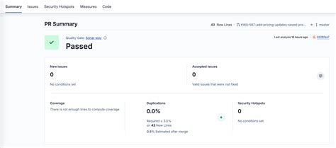 0 Lines Of Code Shown But New Lines Identified On Duplication Part