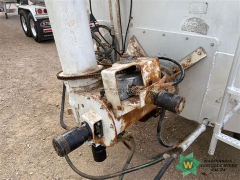 Cattle Feed Hopper In Chihuahua Mexico