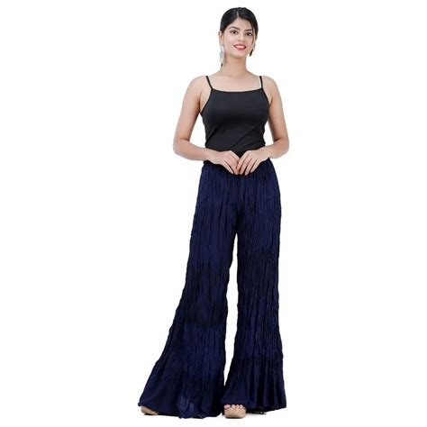 prince Enterprises Rayon Plain Plazzo, Size: M To Xxl at ₹ 110/piece in ...