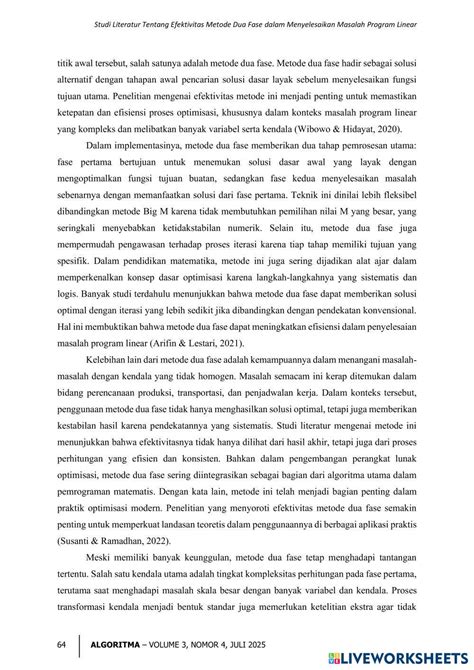 Algoritma Math Worksheets 8173440