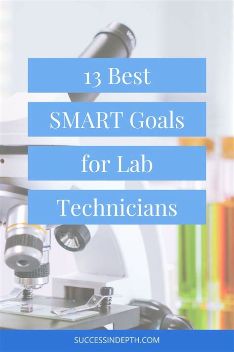 13 Smart Goals Examples For Lab Technicians
