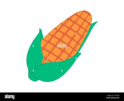 Yellow Corn Delicious Food Health Nutrition Vegetable Ingredient Meal