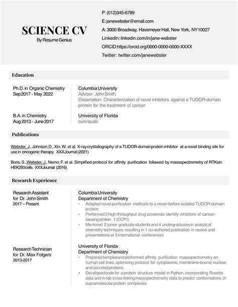 Modele Cv Competence 7 Model Resume Examples To Steal The Show In 2025