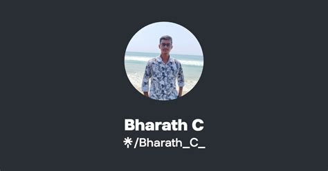 Bharath C Instagram Linktree