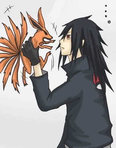Kurama Naruto Vs Madara