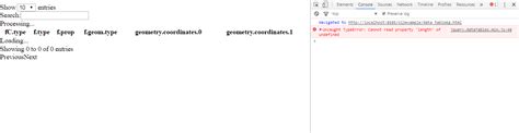 Jquery How To Pass Geojson Array To Datatable Dyanamically Using