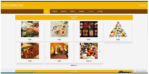 python django毕业设计学习和分享做菜web系统（程序 lw csdn博客