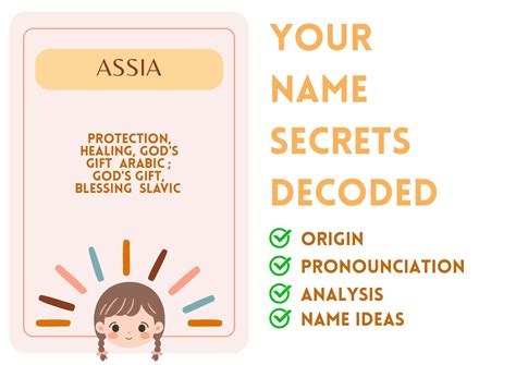 Assia Girl Name Meaning And Pronunciation