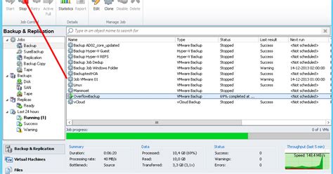 Timo S Techie Corner Miniblog Series P001 Where Is The Main Menu In Veeam Backup Replication