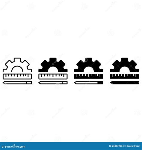 Setup Icon Vector Set Settings Illustration Sign Collection Menu