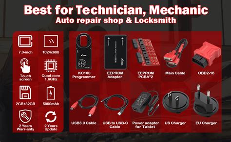 XTOOL InPlus IK618 Professional Key Programming Tool With 2 Year Updates Included KC100 Key