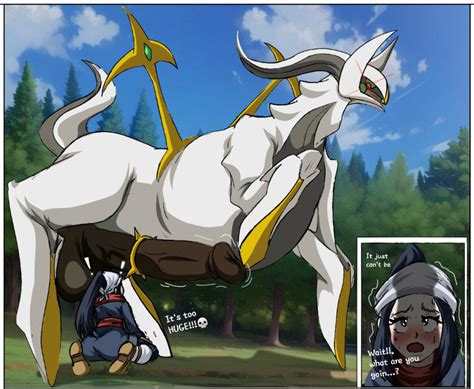 Rule 34 Akari Pokemon Arceus Big Penis Enormous Penis Erect Penis