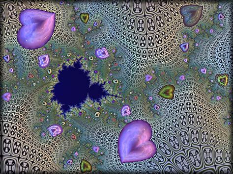 Hearts Afloat By Rozrr On Deviantart Heart Fractal Design Rozrr Fractals Fractal Art