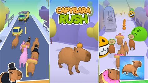 Capybara Rush All Levels Gameplay Android Ios • Game Solver