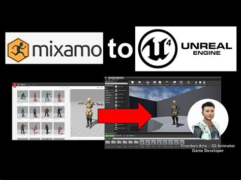 Free Video Mixamo Avatar To Unreal Engine Avatar Full Tutorial From Freedom Arts 3d