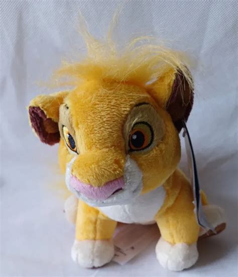 Disney Store Young Simba Cub Soft Plush Stuffed Toy Small 7 Teddy Beanie £1000 Picclick Uk