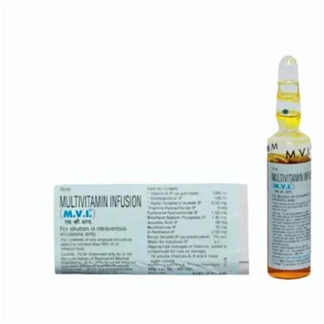 Mvi Injection 10ml At Rs 100 Vial Multivitamin Injection In Nagpur Id 2854382536848