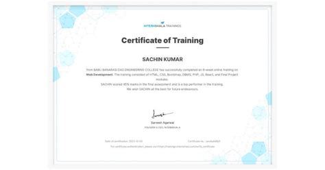 Sachin Kumar On Linkedin Successfully Completed The Web Development