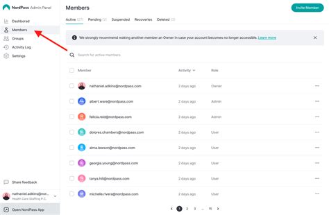 How To Remove A Member From Nordpass Organization Nordpass