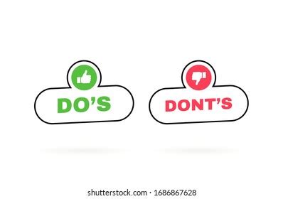 4+ Thousand Dos Donts Royalty-Free Images, Stock Photos & Pictures | Shutterstock