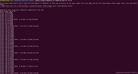 Video Input With Opencv And Similarity Measurement使用opencv测量两个视频的相似度
