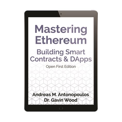 mastering ethereum open edition ebook aantonop