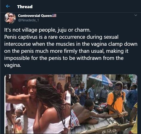 Photos Getting Stuck During Sex Is Not Juju Twitter User Explains Romance Nigeria