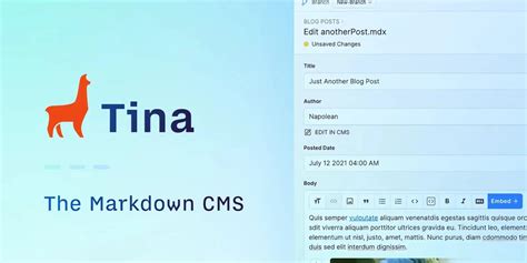 Tinacms A Headless Cms With Git Version Control Dev Community