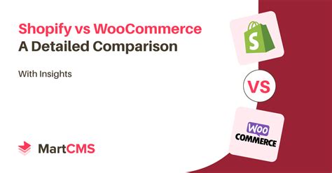 Shopify Vs Woocommerce A Detailed Comparison Martcms
