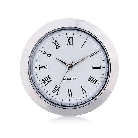 Mini Clock Inserts 55mm Mini Clock Insert Round Fit Up