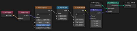 Geometry Nodes Random Per Object Per Modifier Randomize A Noise Pattern Blender Stack