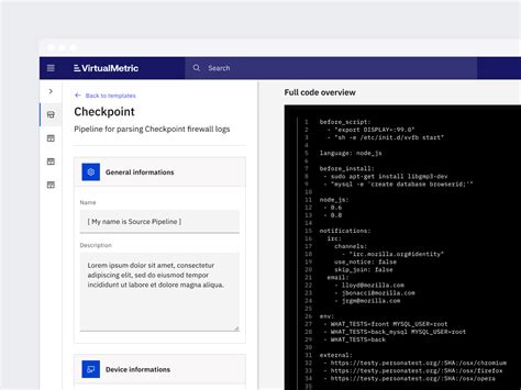 Pipeline Logs Checkpoint Virtualmetric Exploration By Hugo Marty