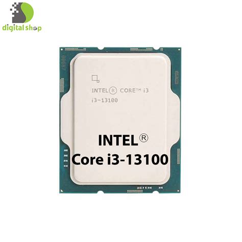 پردازنده مرکزی اینتل بدون باکس مدل Intel Core I3 13100 فروشگاه