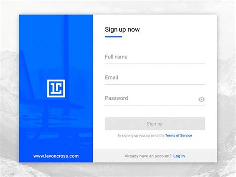 44 Beautiful Sign Up Form Designs Naldz Graphics Login Page Design