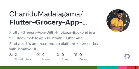 Github Chanidumadalagama Flutter Grocery App With Firebase Backend Flutter Grocery App With