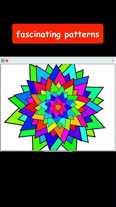 Stained Glass Patterns With Scratch Coding Scratch Scratchtutorial