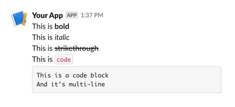 The Developers Guide To Slacks Markdown Formatting Knock
